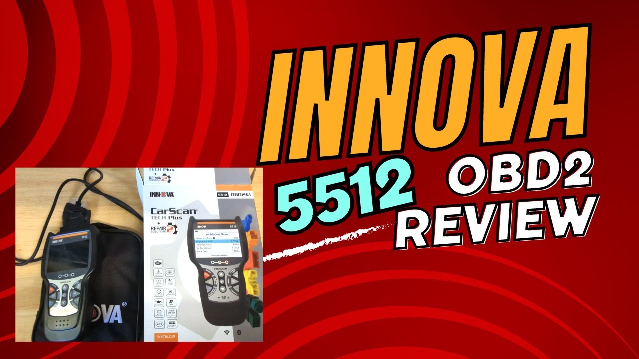 Innova 5512 OBD2 Diagnostic Tool - YouTube