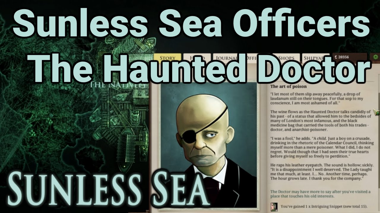 Sunless Sea Officers: The Haunted Doctor Promotions (to Determined ...