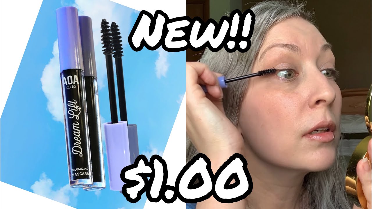 Mascara Monday! AOA Studio Dream Lift mascara review demo first ...