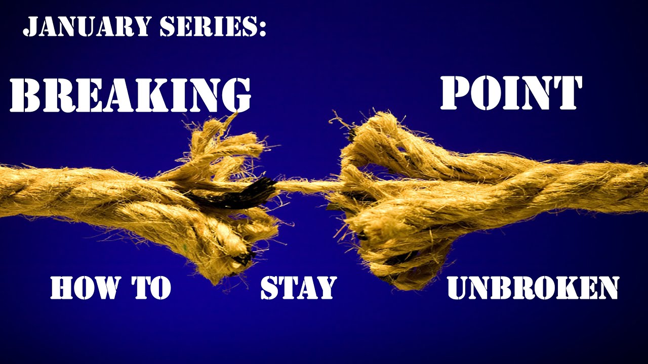 Stay Away From The Edge of Your Breaking Point - YouTube