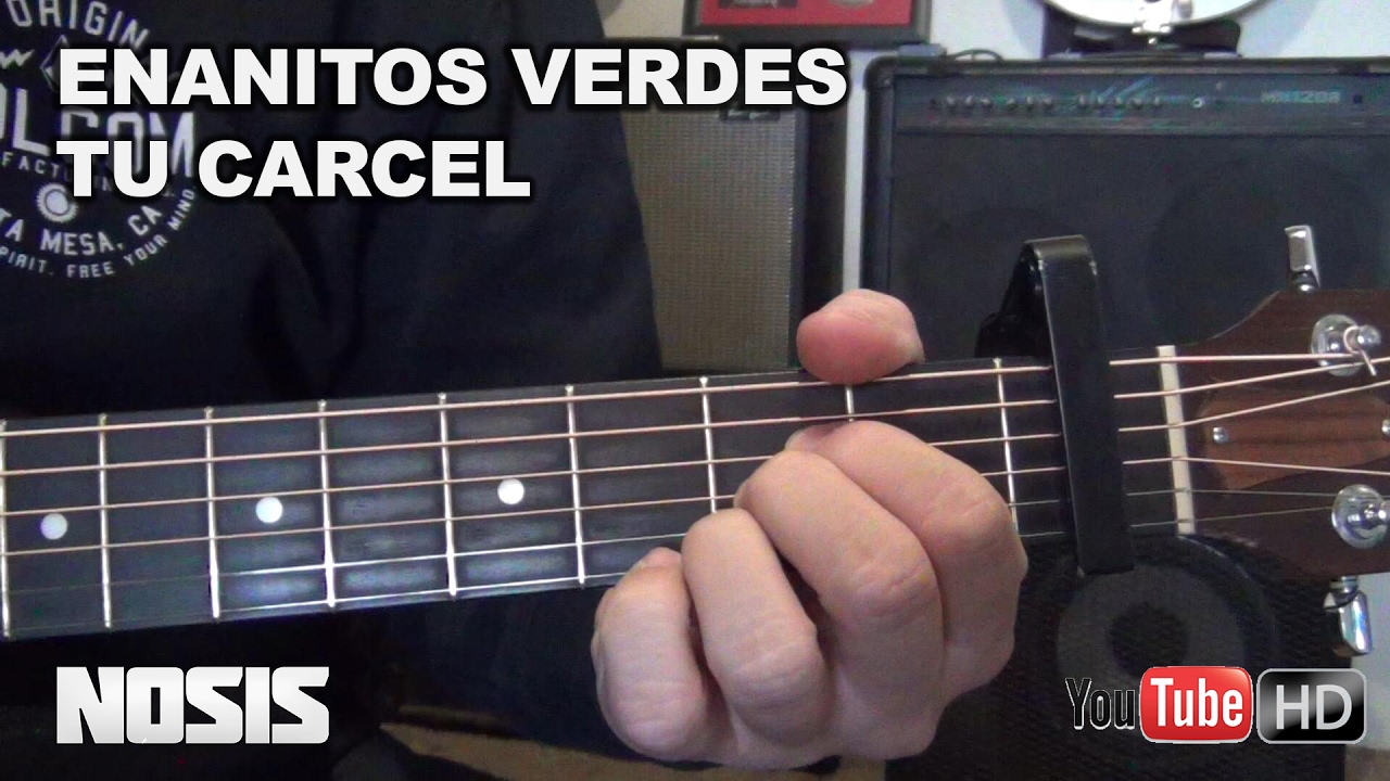 Enanitos Verdes - Tu Carcel (Tutorial) Guitarra HD "Marco Antonio Solis ...