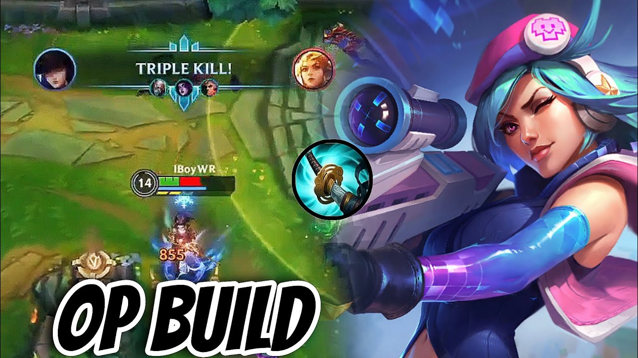 WILD RIFT ADC // THIS CAITLYN CARRY 1V9 WITH THIS OP BUILD IN PATCH 5.2 ...