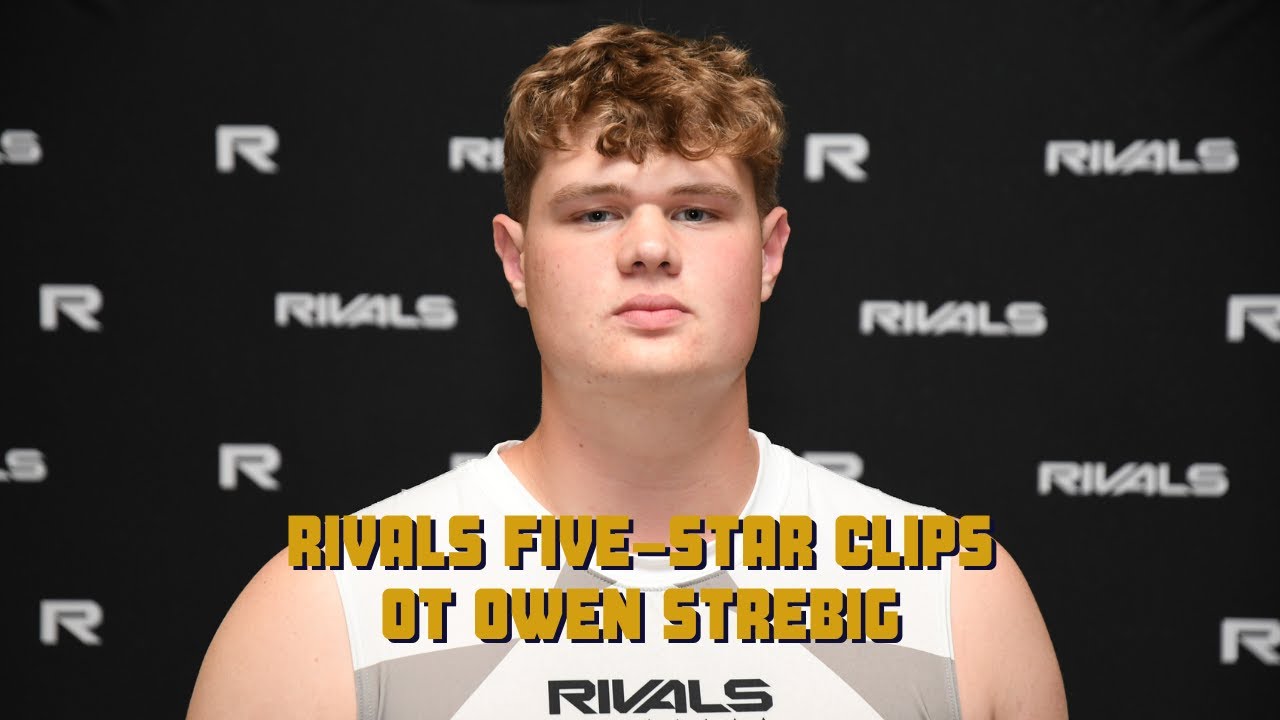 Rivals Five-Star clips: Notre Dame OT commit Owen Strebig - YouTube