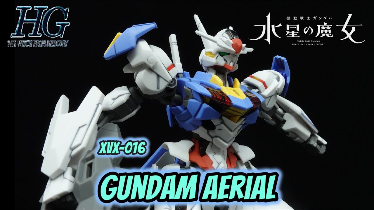 HG Gundam Aerial Review | Gundam: The Witch from Mercury - YouTube