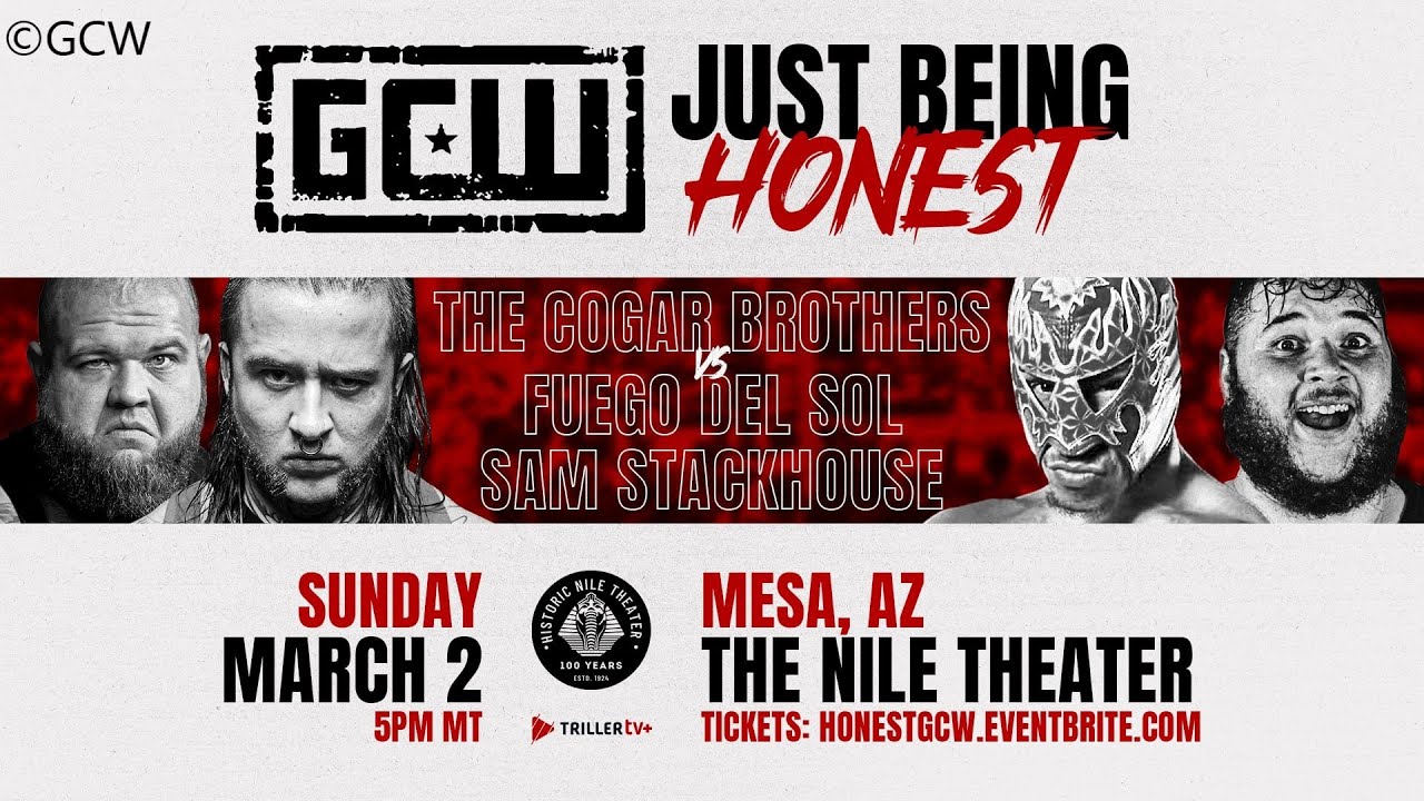 Fuego Del Sol & Sam Stackhouse v The Cogar Brothers / Tag Team Match ...