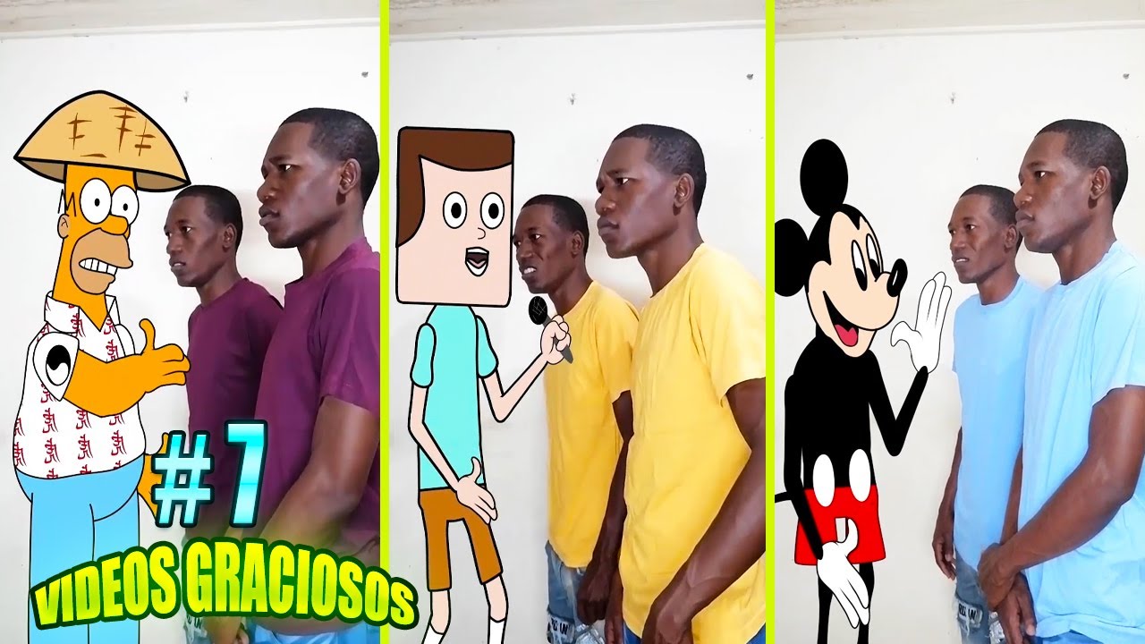LAS TRAVESURAS DE JEFF Y CLARENCE, MICKEY, DON CANGREJO, HOMERO SIMPSON ...