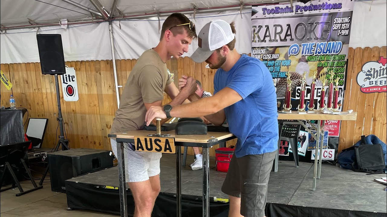 OKC state fair arm wrestling competition 3rd place 🥉 #armwrestling # ...