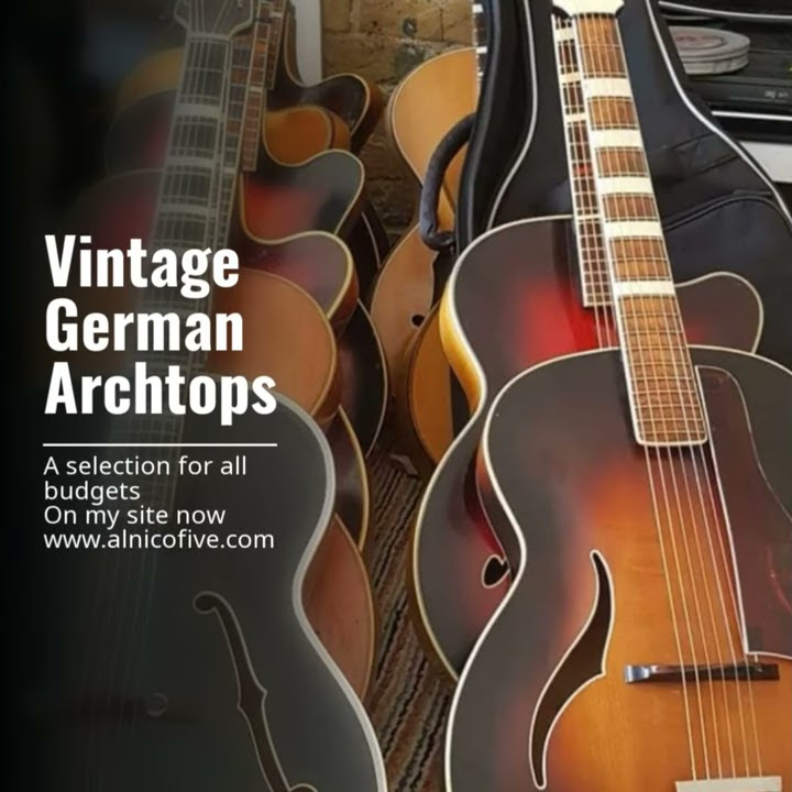 Vintage German Archtops - YouTube