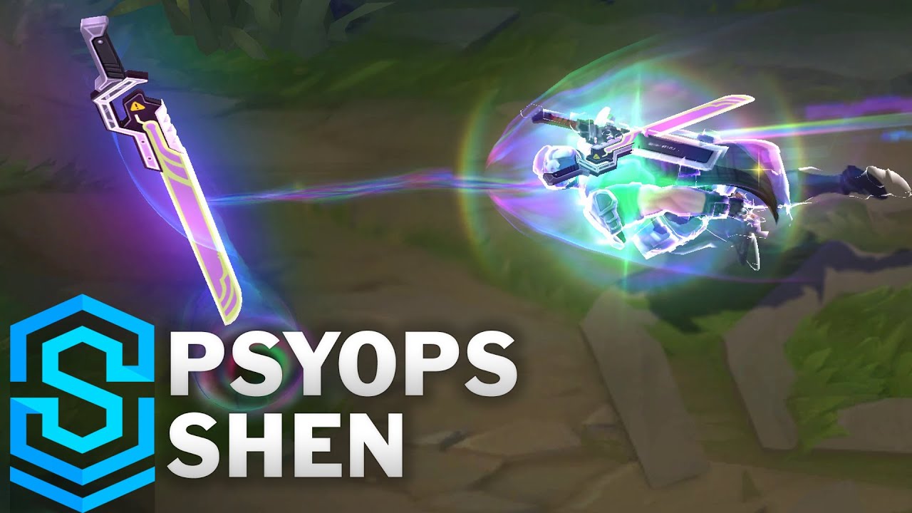 PsyOps Shen Skin Spotlight - League of Legends - YouTube