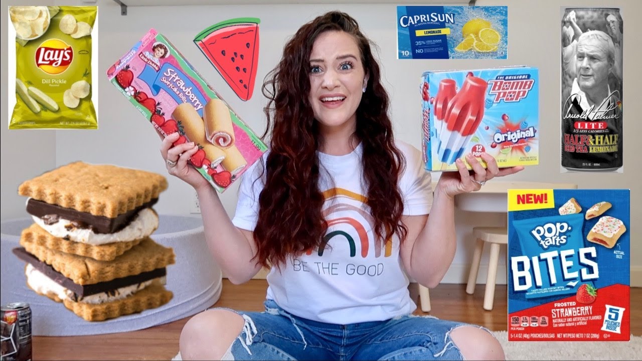 YOUTUBER TRIES HER SUBSCRIBERS FAVORITE SNACKS | summer edition. - YouTube