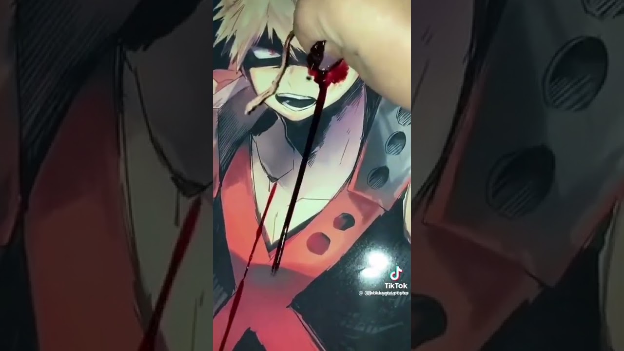 Bakugo Poster Meme (Cursed) TW: Period Blood - YouTube