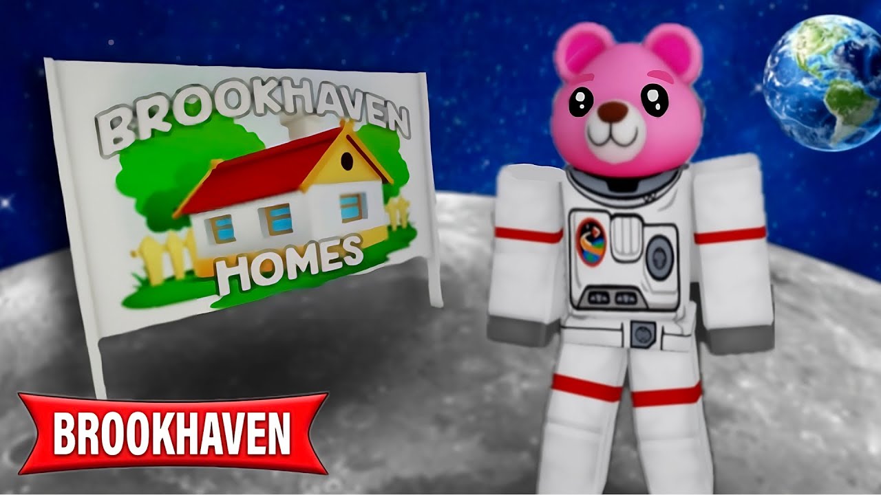 CÓMO LLEGAR A LA LUNA en BROOKHAVEN 😱 - YouTube