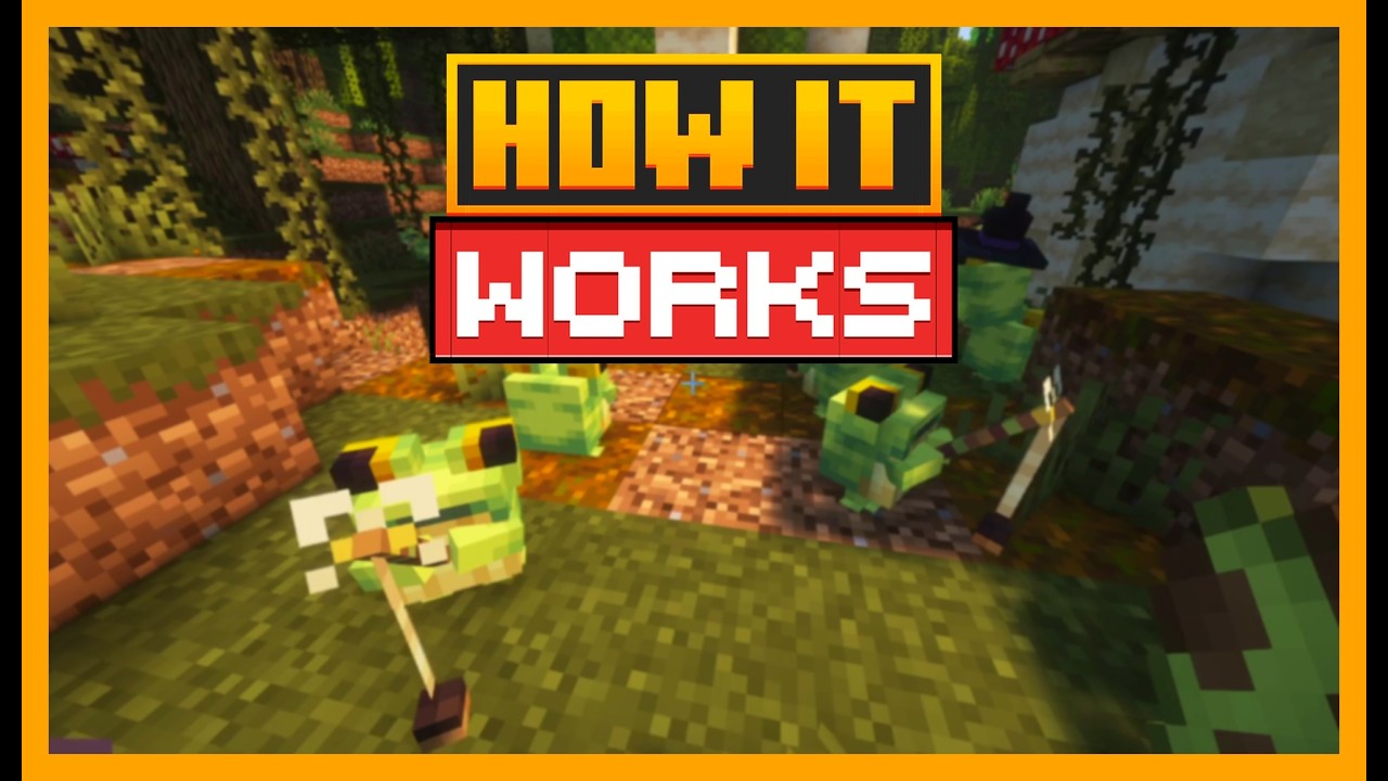 HOW THE FISHERMAN RIBBIT WORKS IN MINECRAFT RIBBITS - YouTube