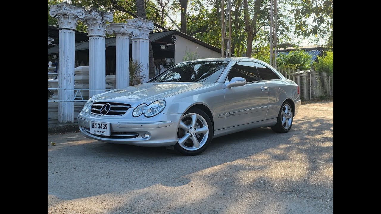 MERCEDES-BENZ CLK240 Kompressor Avantgarde (V6) (W209) " Sunroof " ปี ...
