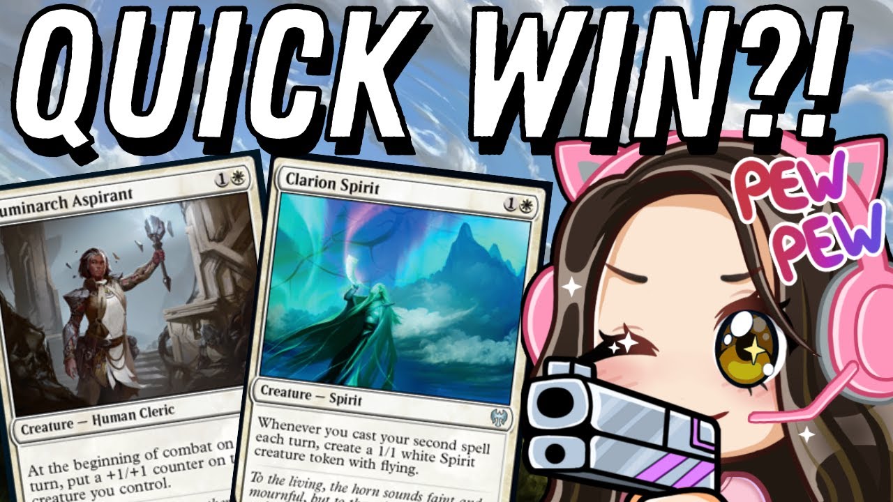 Clarion Spirit Aggro (MTG) - Mono White Aggro Standard 2022 - YouTube