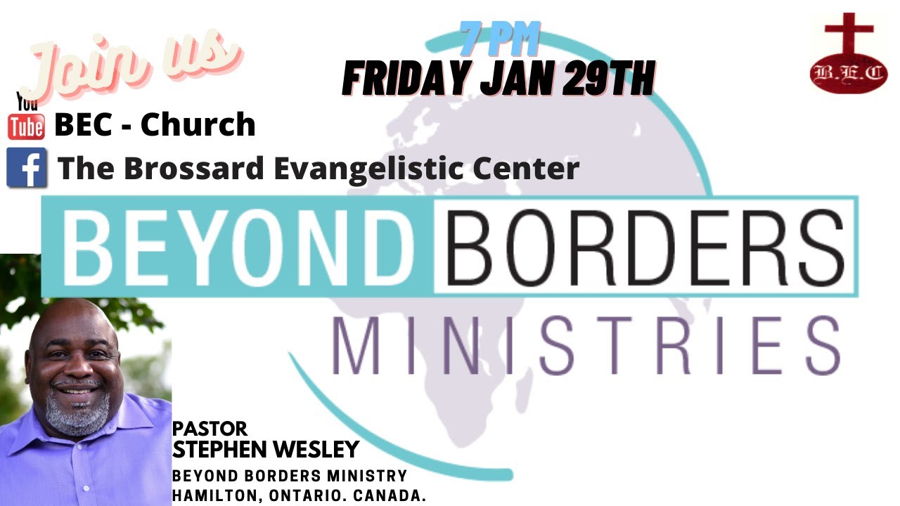 Pastor Stephen Wesley - Beyond Borders Ministry - YouTube