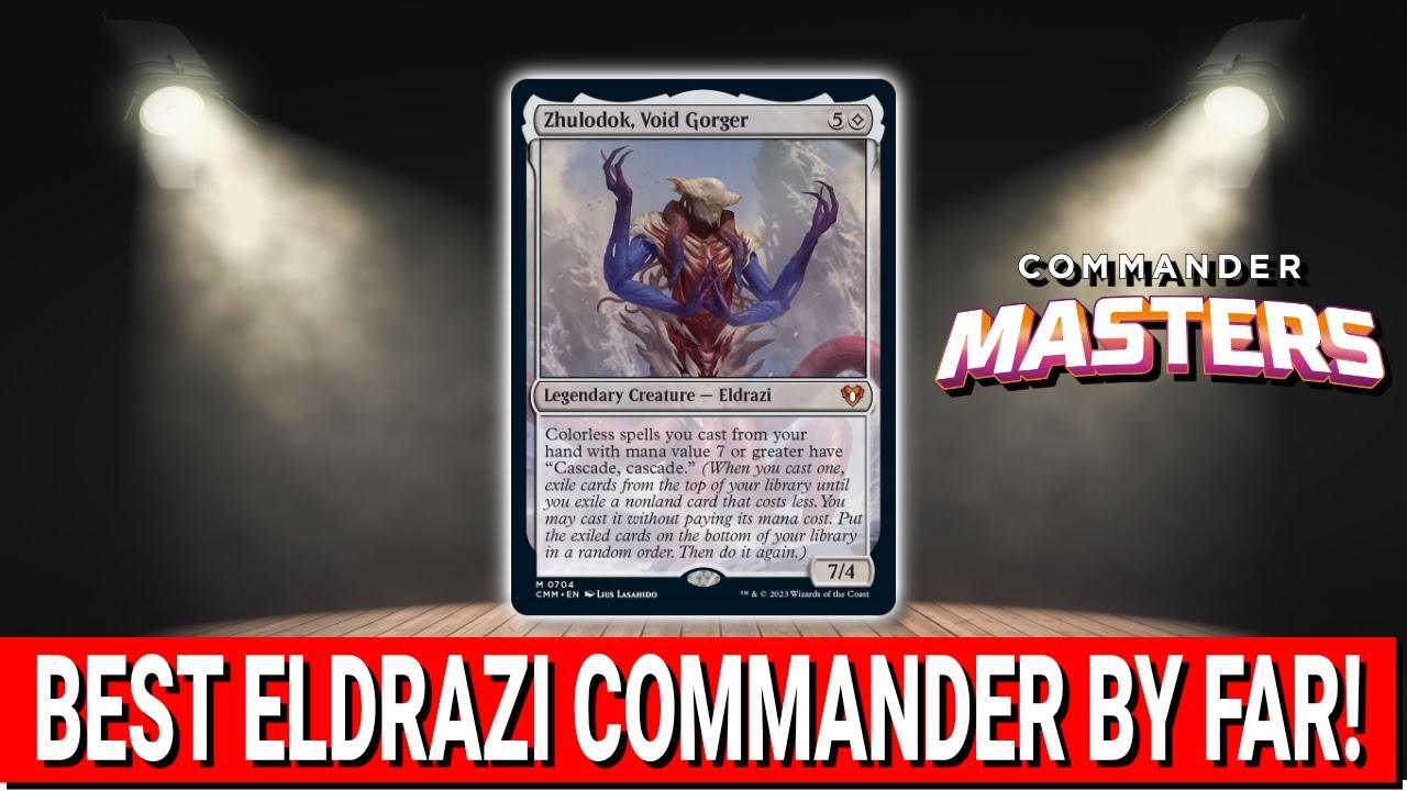 Spoiler Spotlight Commander Masters: Zhulodok, Void Gorger - YouTube