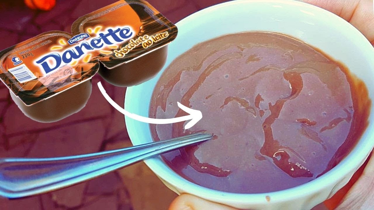 COMO FAZER DANETTE CASEIRO SIMPLES E GOSTOSO DEMAIS [MELHOR QUE O ...