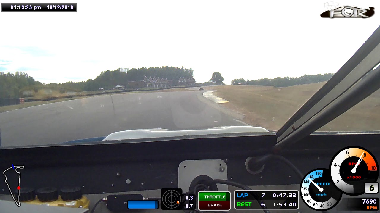 AIM In Car SCCA Runoffs GT2 Nissan VIR 2019 - YouTube
