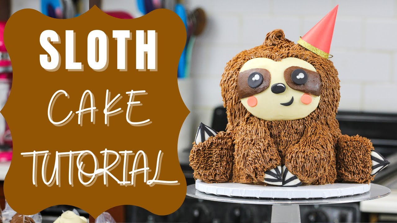 Sloth Cake | CHELSWEETS - YouTube