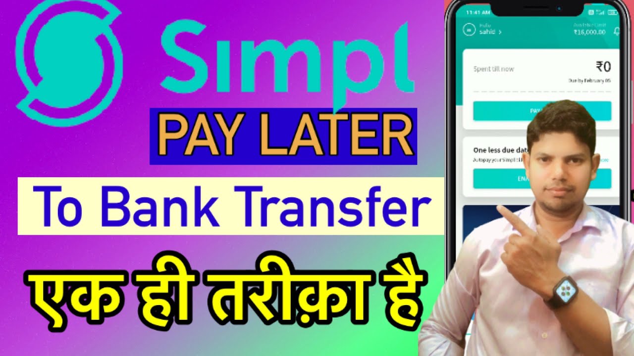Only One Trick Simpl Pay Later To Bank Account Transfer | Simpl Pay ...