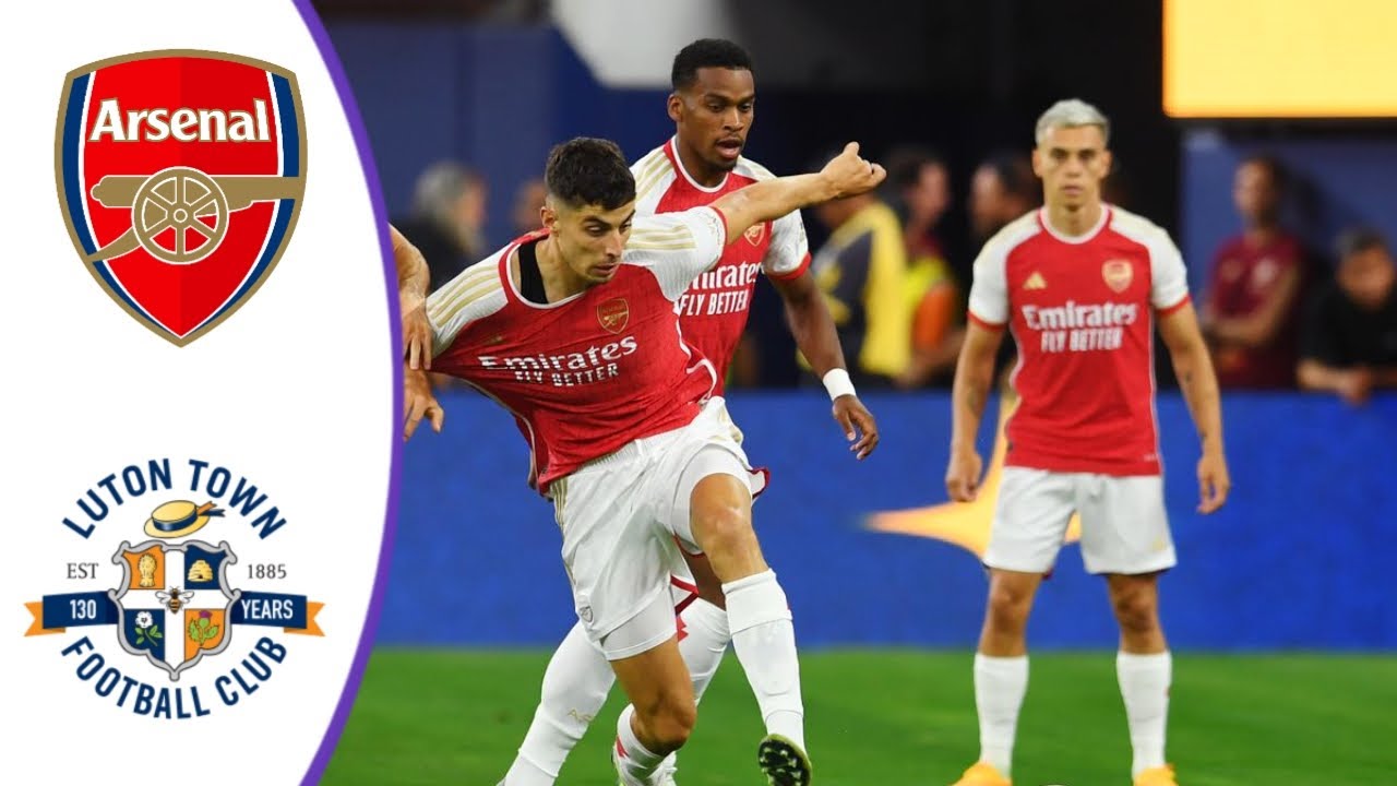 Arsenal vs Luton Town - Extended Highlights & All Goals 2024 HD - YouTube