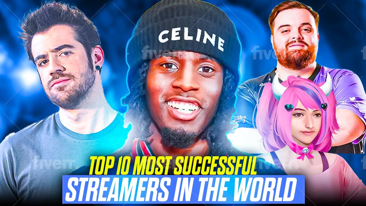 These are the Top 10 Streamers - YouTube