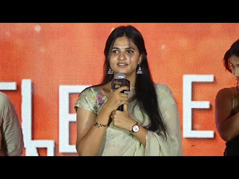 Actress Divija Prabhakar Speech At BrahmaAnandam Pre Release Event ...