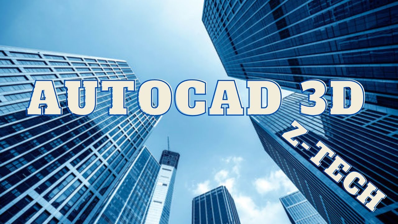Autocad Revolve in 3d - YouTube