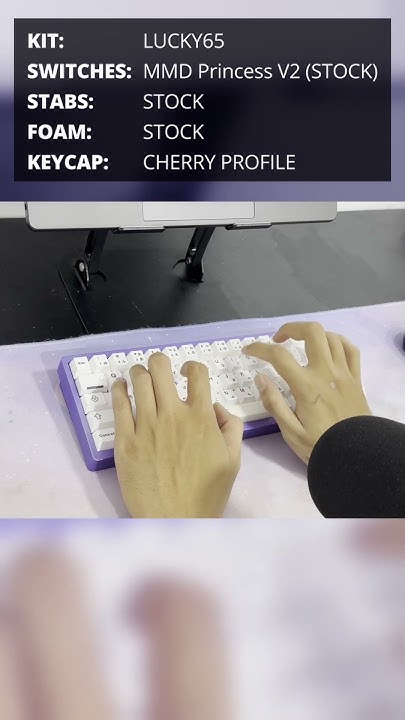 LUCKY65 ALUMINUM MECHANICAL KEYBOARD #mechanicalkeyboard #typing #customkeyboard #lucky65 - YouTube
