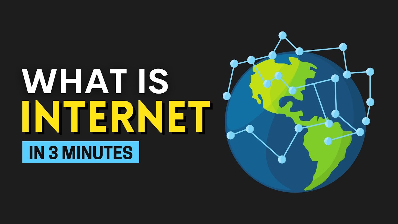 Internet Explained in 3 minutes - YouTube