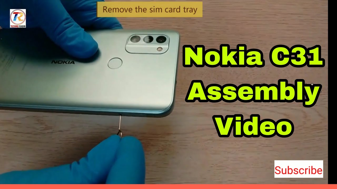 Nokia C31 Assembly Video - YouTube