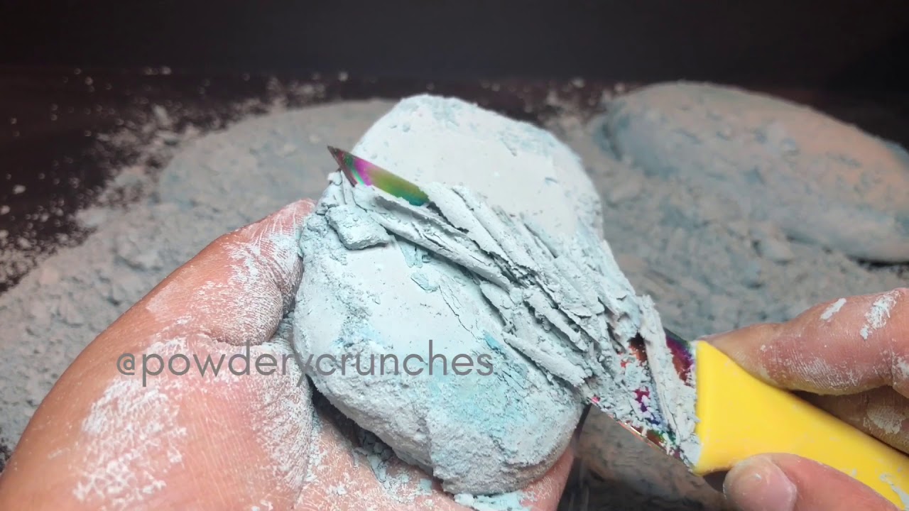 ASMR | Satisfying | Ajax & Comet | Mini Slab Shave & Crumble ...