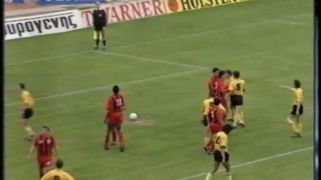 1991-92 ΑΕΚ- ΠΑΝΑΧΑΙΚΗ 5-1 ΡΕΣΙΤΑΛ ΣΕ HD - YouTube
