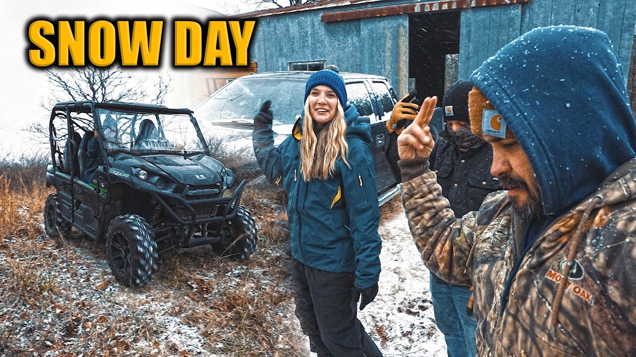Behind The Scenes! Snow Day, so LET'S ROLL!!! - YouTube