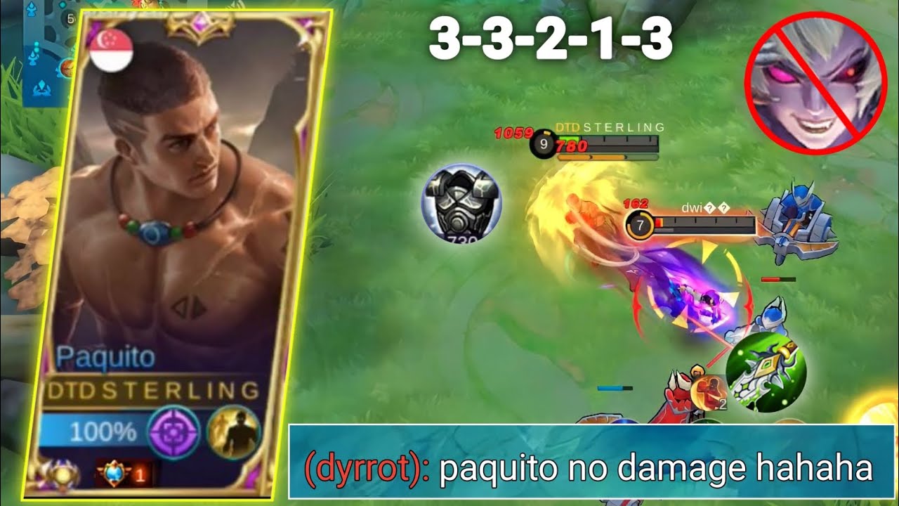 HOW TO PLAY PAQUITO AFTER NERF | NEW BUILD & EMBLEM | TOP GLOBAL ...