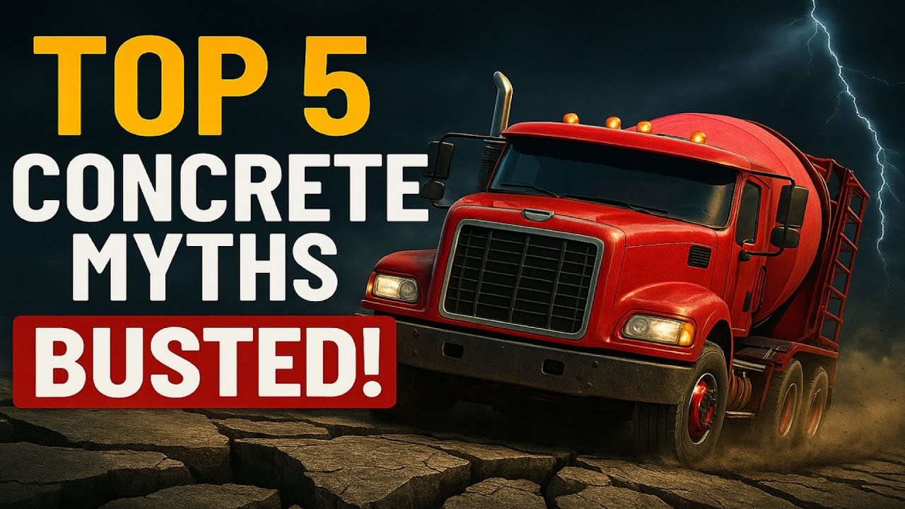 5 Concrete Myths BUSTED! What's Really Happening? - YouTube