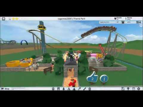 roblox tpt (building a roller coaster) - YouTube
