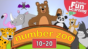 Number Zoo and more educational videos for toddlers - YouTube