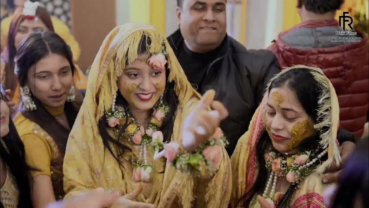(DR.Shagufta Weds DR.Aasif) Best Haldi Ceremony 2025 (RITIK FILM SAMASTIPUR) - YouTube