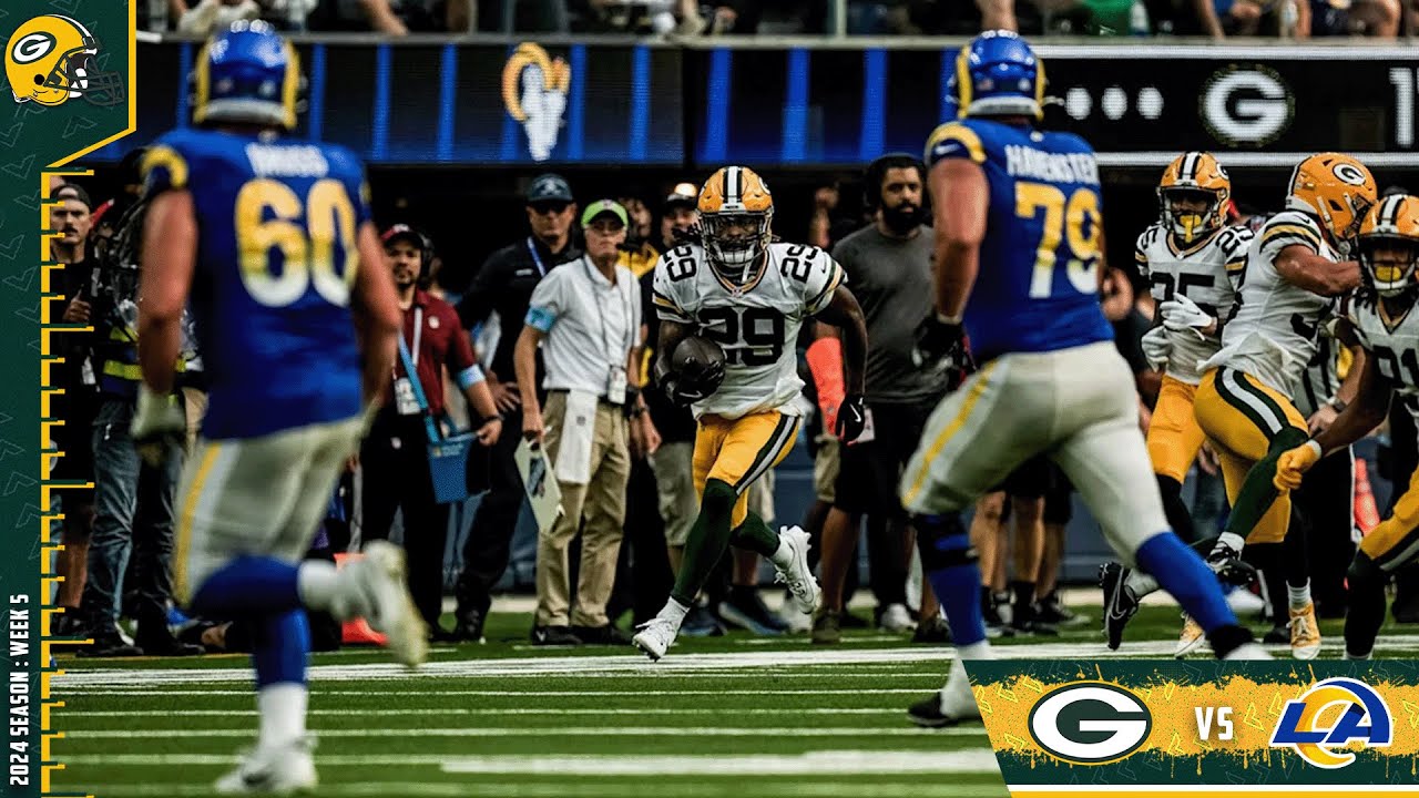 Xavier Mckinney First Packer With 5 INTS In 5 Games | Packers vs. Rams ...