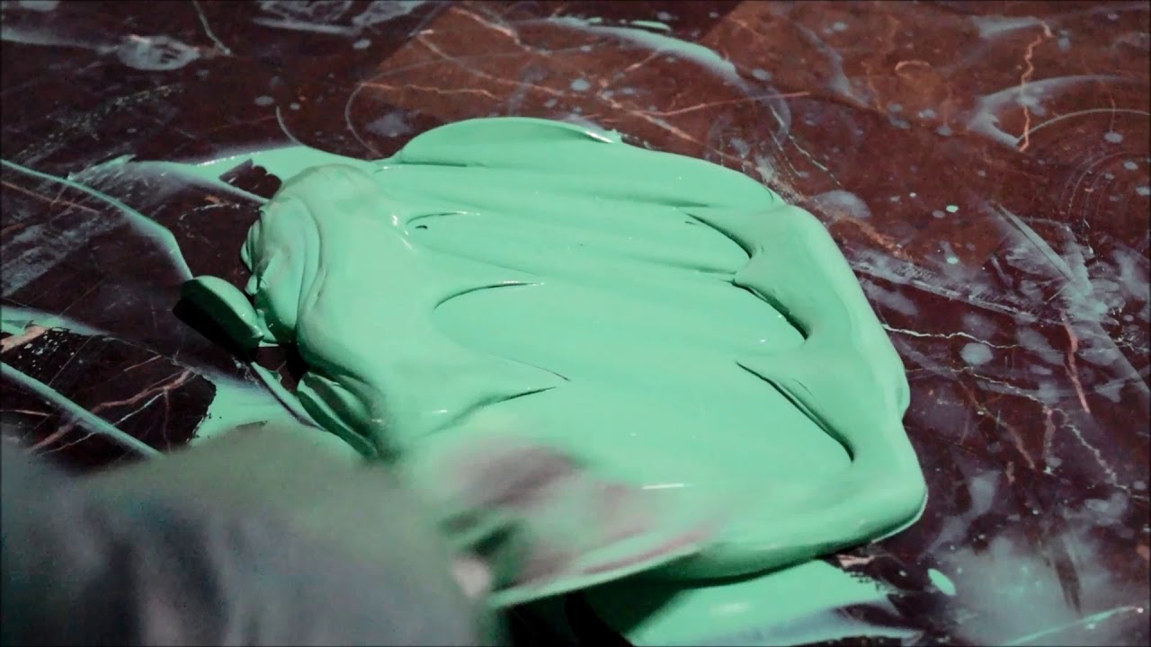 Emerald Green (hue) - Handmade oil paint - YouTube