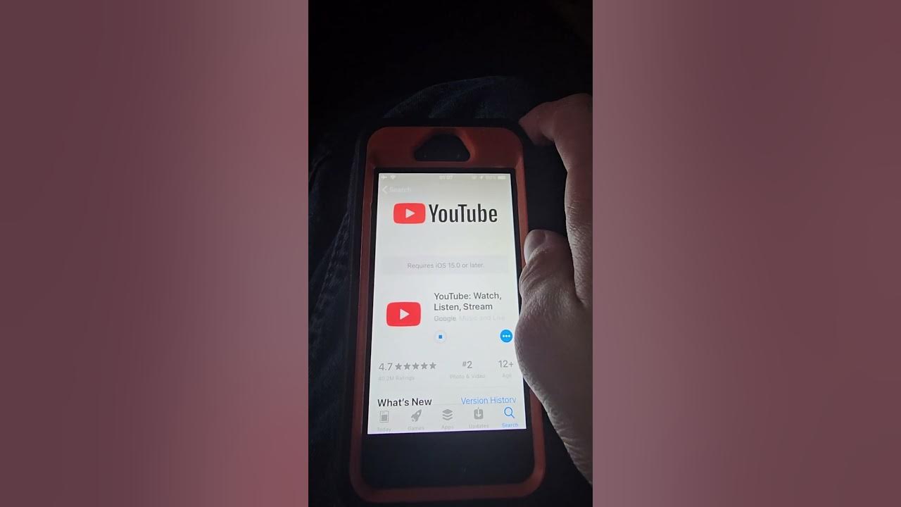 How to fix the youtube app problem on iOS 12 #youtubeapp #Shorts - YouTube