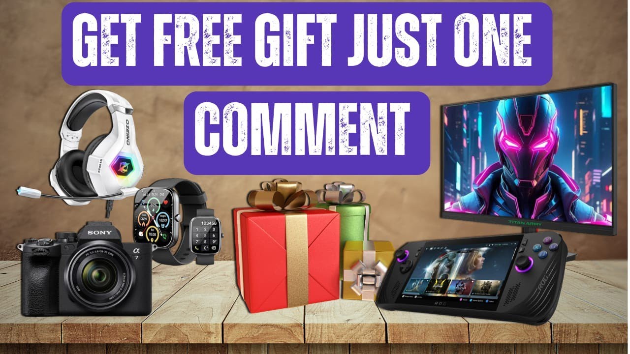 Free Giveaway Alert Like Comment & Win Amazing Gifts 🎁 #Giveaway # ...