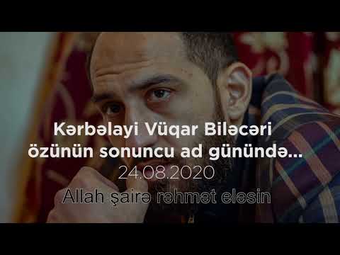 Kərbəlayi Vüqar özünün sonuncu ad günündə tort kəsir (24.08.2020)