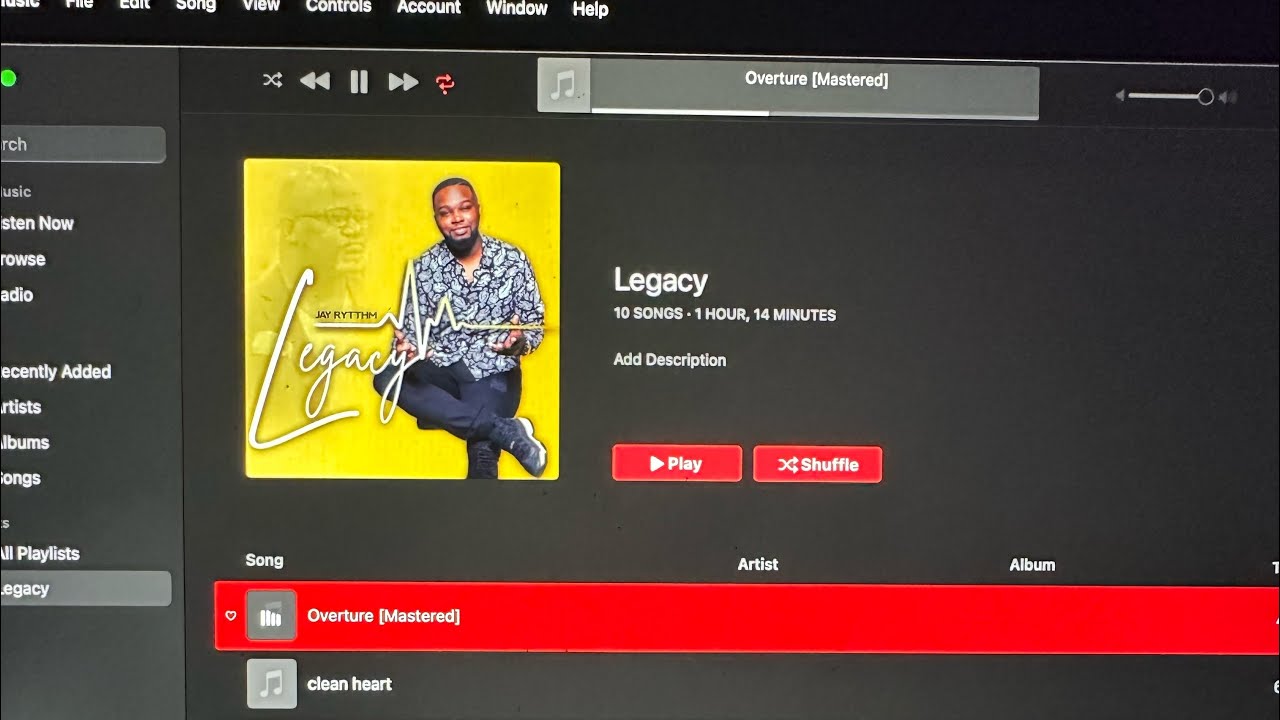 Legacy Album on Repeat - YouTube