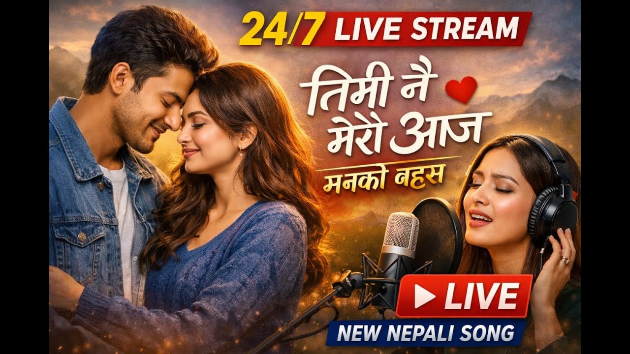 NEPALI NEW LIVE STREAM मनको बहस ADHUNIk SONG - YouTube