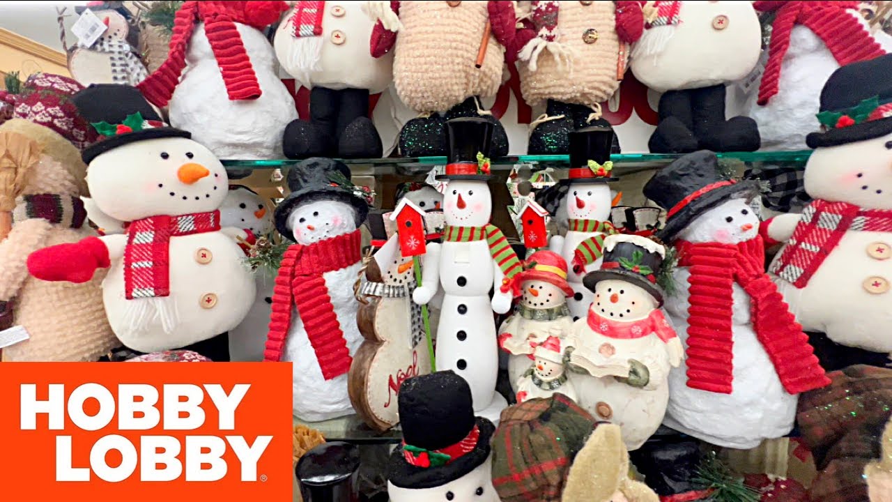 Hobby Lobby Christmas Decorations 🎄Shop with me Christmas Shopping 🛍️ ...