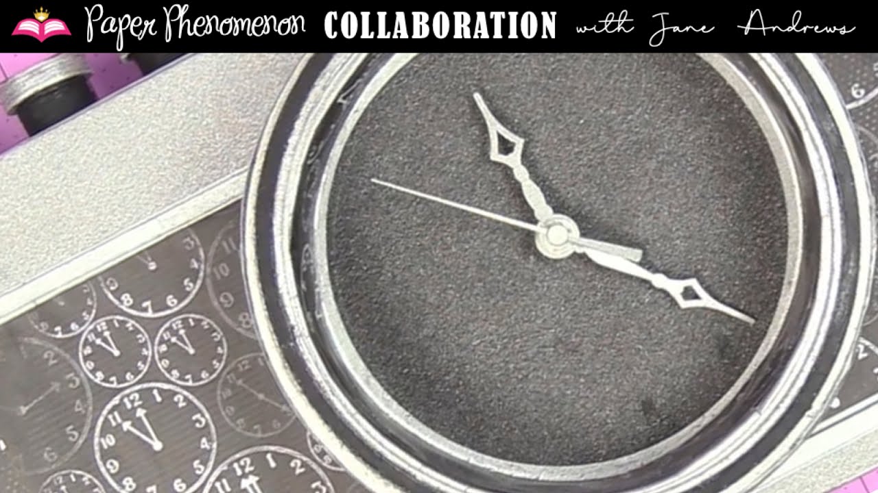 Paper Phenomenon Collaboration: Camera Clock By Jane G. Andrews - YouTube