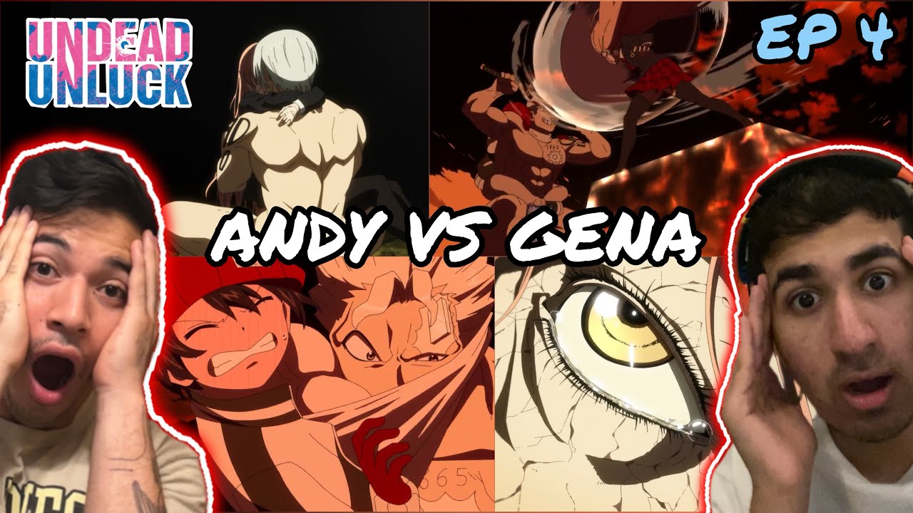 ANDY VS GENA!!! | UNDEAD UNLUCK EPISODE 4 REACTION - YouTube